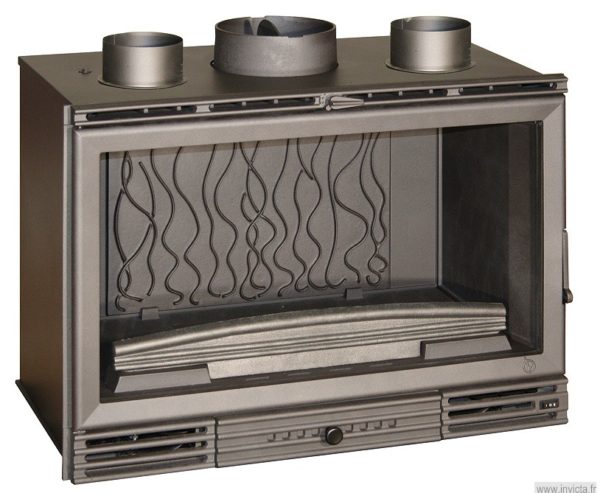Insert à bois 800 Vision Totale Turbo | INVICTA